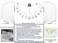 Making a sundial – lesson, PowerPoint and templateMaking English Fun