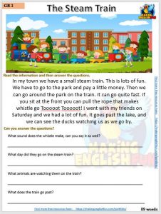 Reading and Writing Comprehension Cards Grade 3 Set 2 – Multi Grade ...