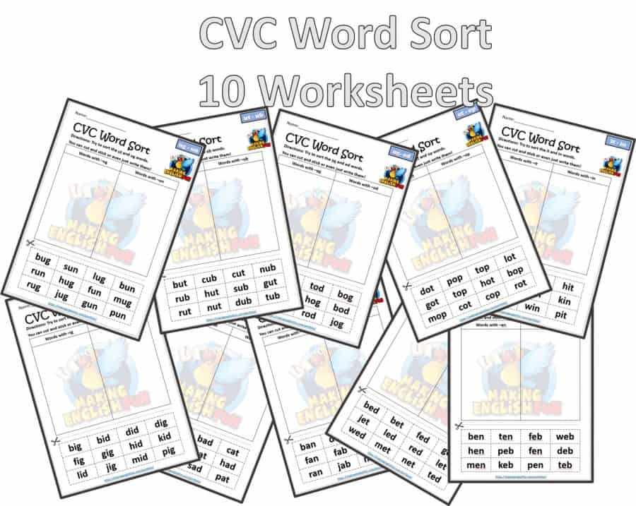 100+ Fantastic Fun Phonics Worksheets and activitiesMaking English Fun
