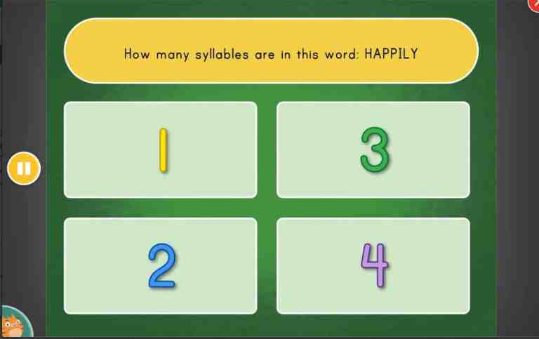 The Best Free Online Syllable GamesMaking English Fun