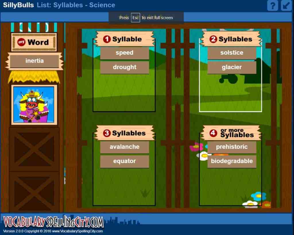 The Best Free Online Syllable GamesMaking English Fun