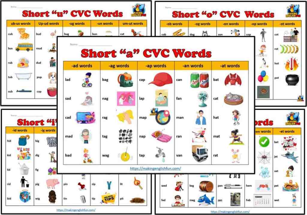 CVCMaking English Fun