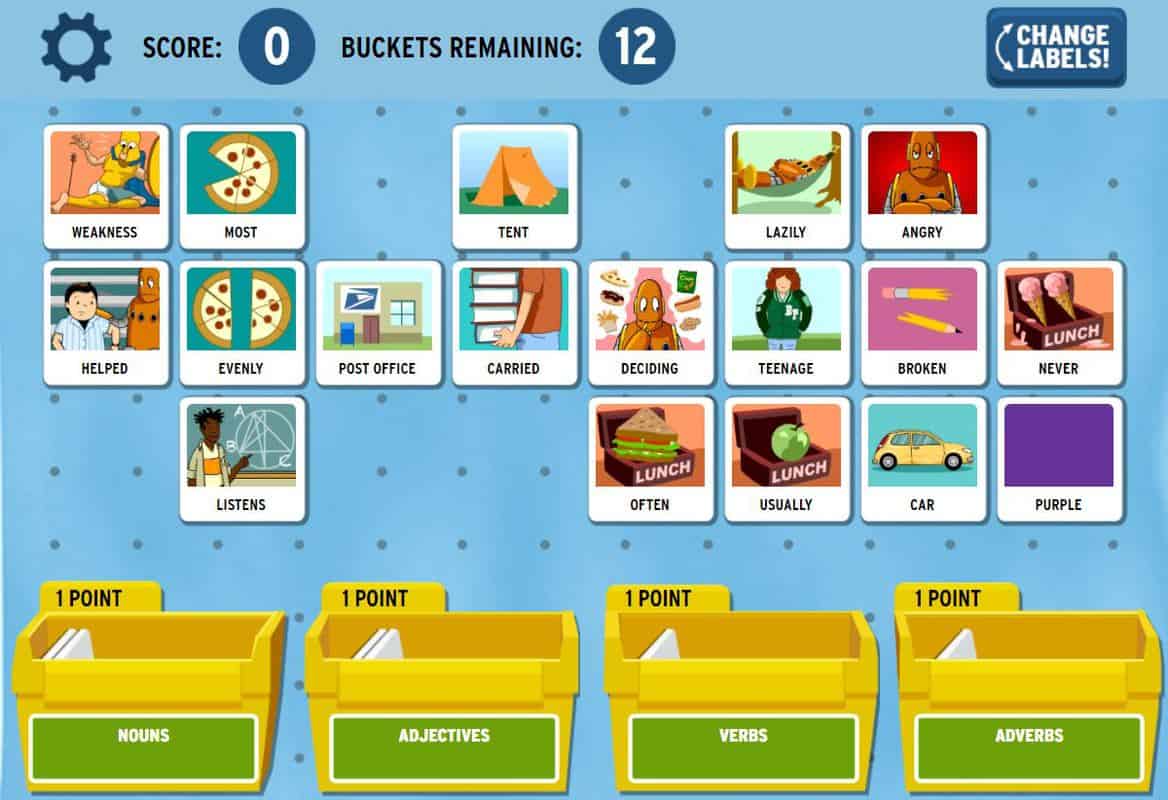 The Best Free Online Parts of Speech GamesMaking English Fun