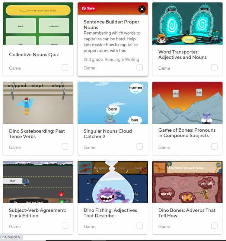 The Best Free Online Parts of Speech GamesMaking English Fun