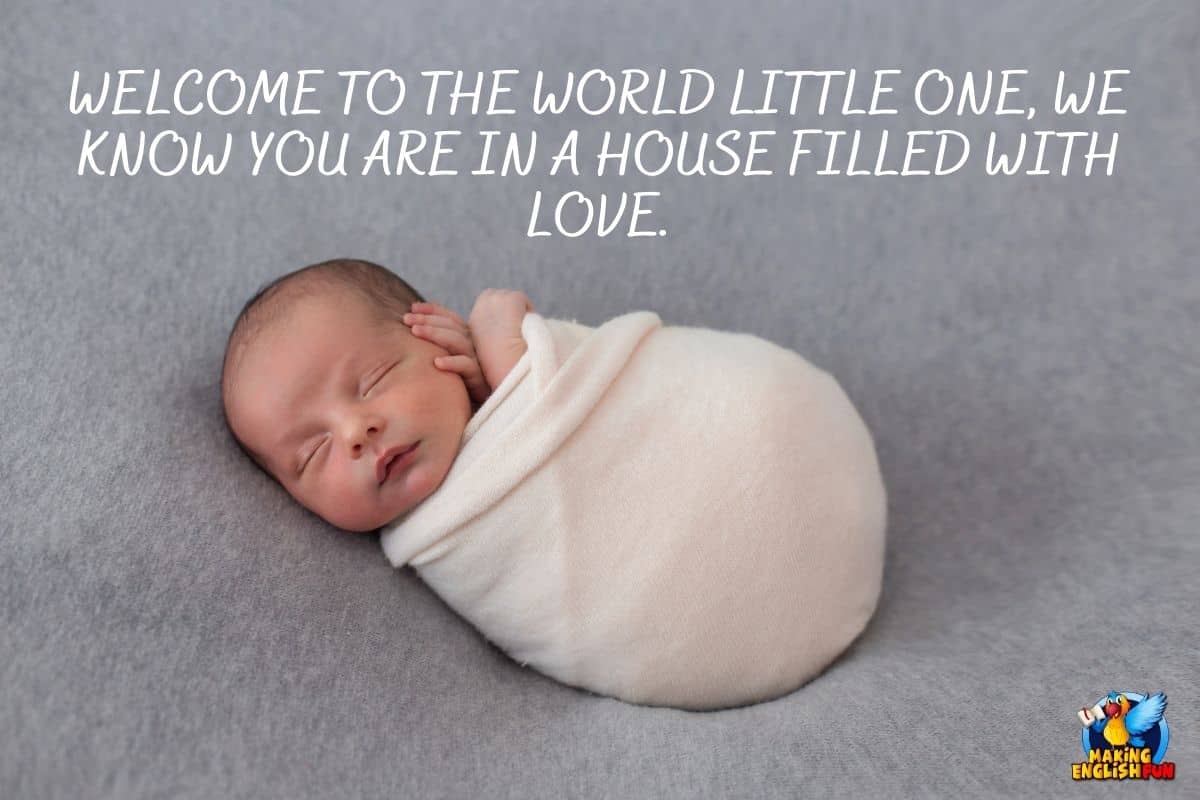 How to Write Congratulations Messages on a New Baby in English.Making ...