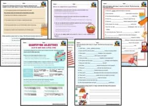 Quantifier Worksheets Grade 4 – ^Making English Fun