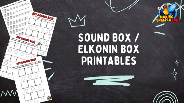 Sound Box / Elkonin Box PrintablesMaking English Fun