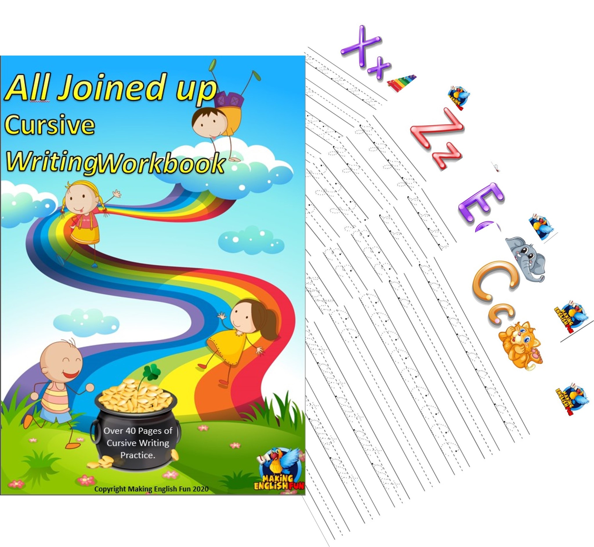 7 Workbook Bundle Bargain!Making English Fun