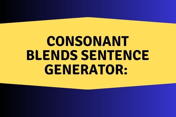 English Sentence GeneratorsMaking English Fun