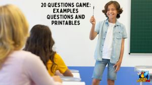 20 Questions Game: Examples Questions and PrintablesMaking English Fun