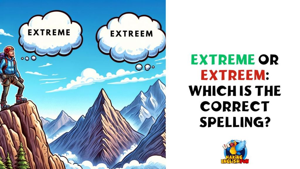 Extreme or Extreem: Which is the Correct Spelling?Making English Fun