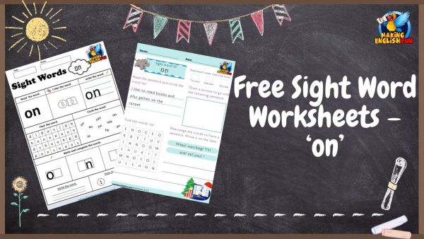 FREE Pre – K Dolch Sight Word Worksheets – ‘see’Making English Fun