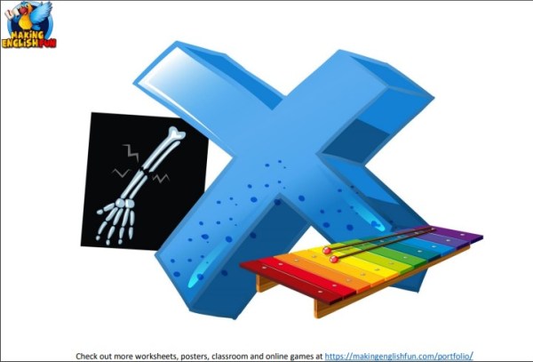 Teaching the X Letter SoundMaking English Fun